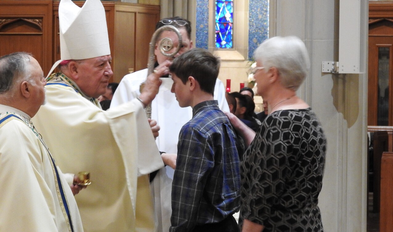 Bishop Gries celebrates diocesan confirmation liturgies