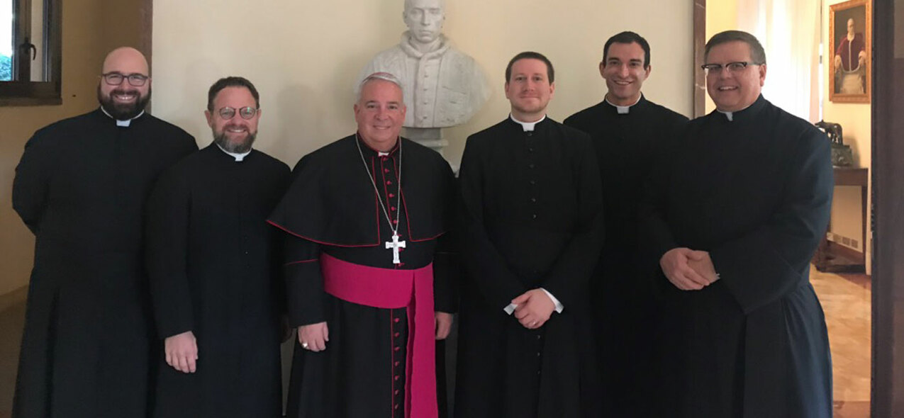 Bishop Perez sends greetings from the Holy Father to faithful of the ...