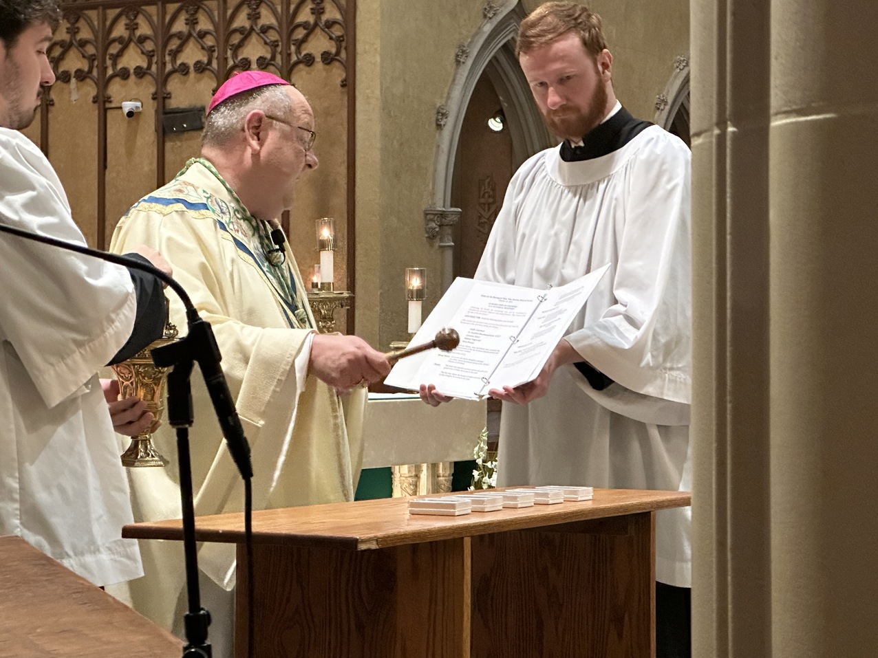 Three to be certified as lay ecclesial ministers during Oct. 11 liturgy