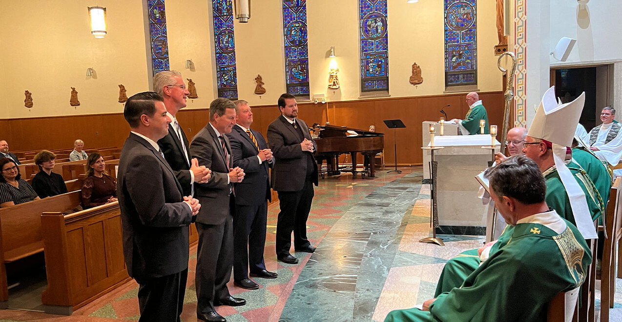 Five men accepted into candidacy for permanent diaconate