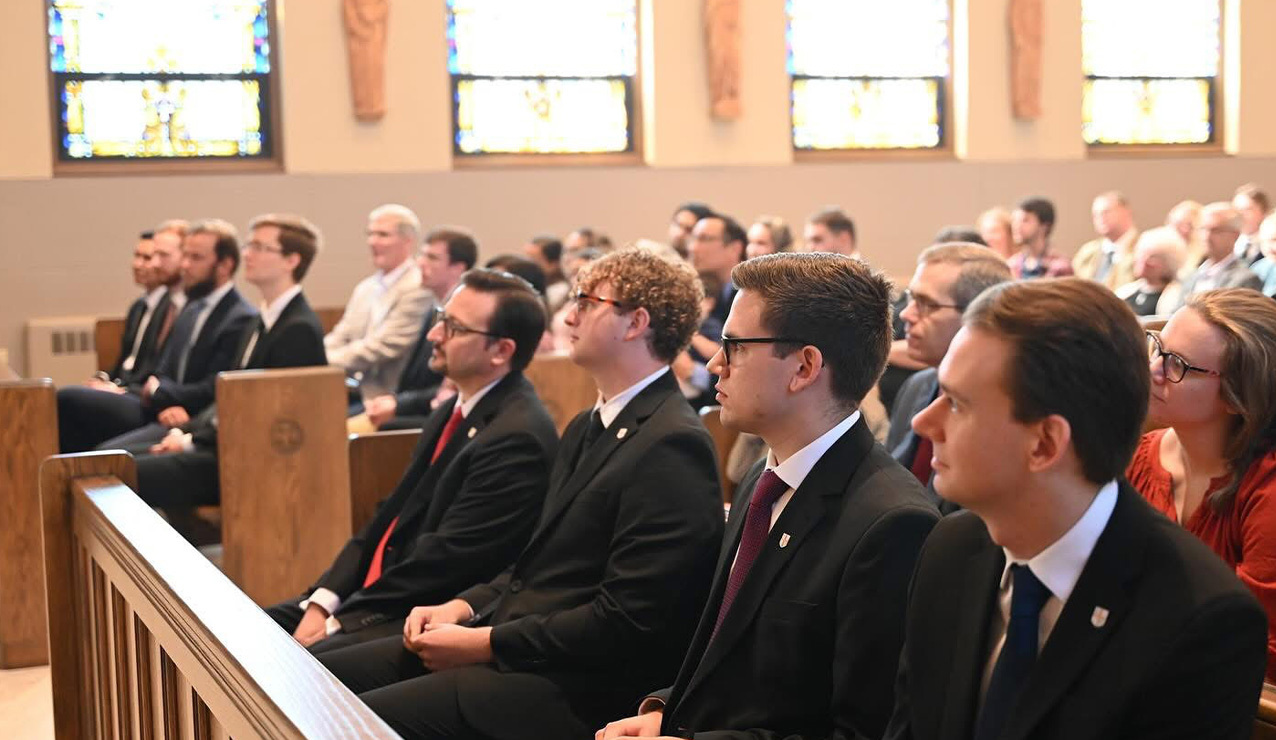 Eight seminarians admitted to candidacy for ordination as deacons, priests