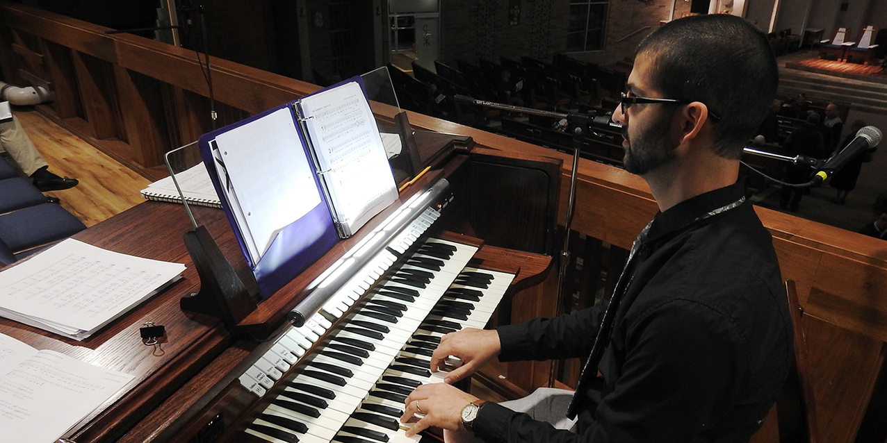 New organ makes beautiful music during blessing at St. Joseph Parish