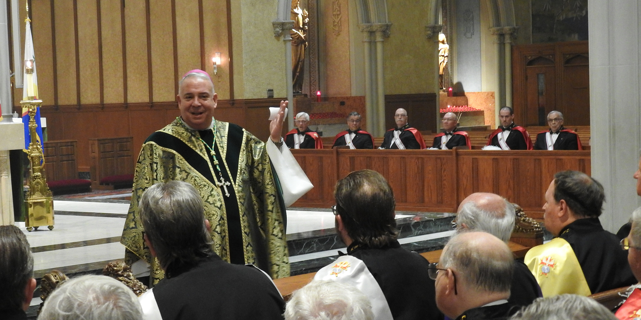 Knights of Columbus Fourth Degree Color Corps retires ceremonial uniform