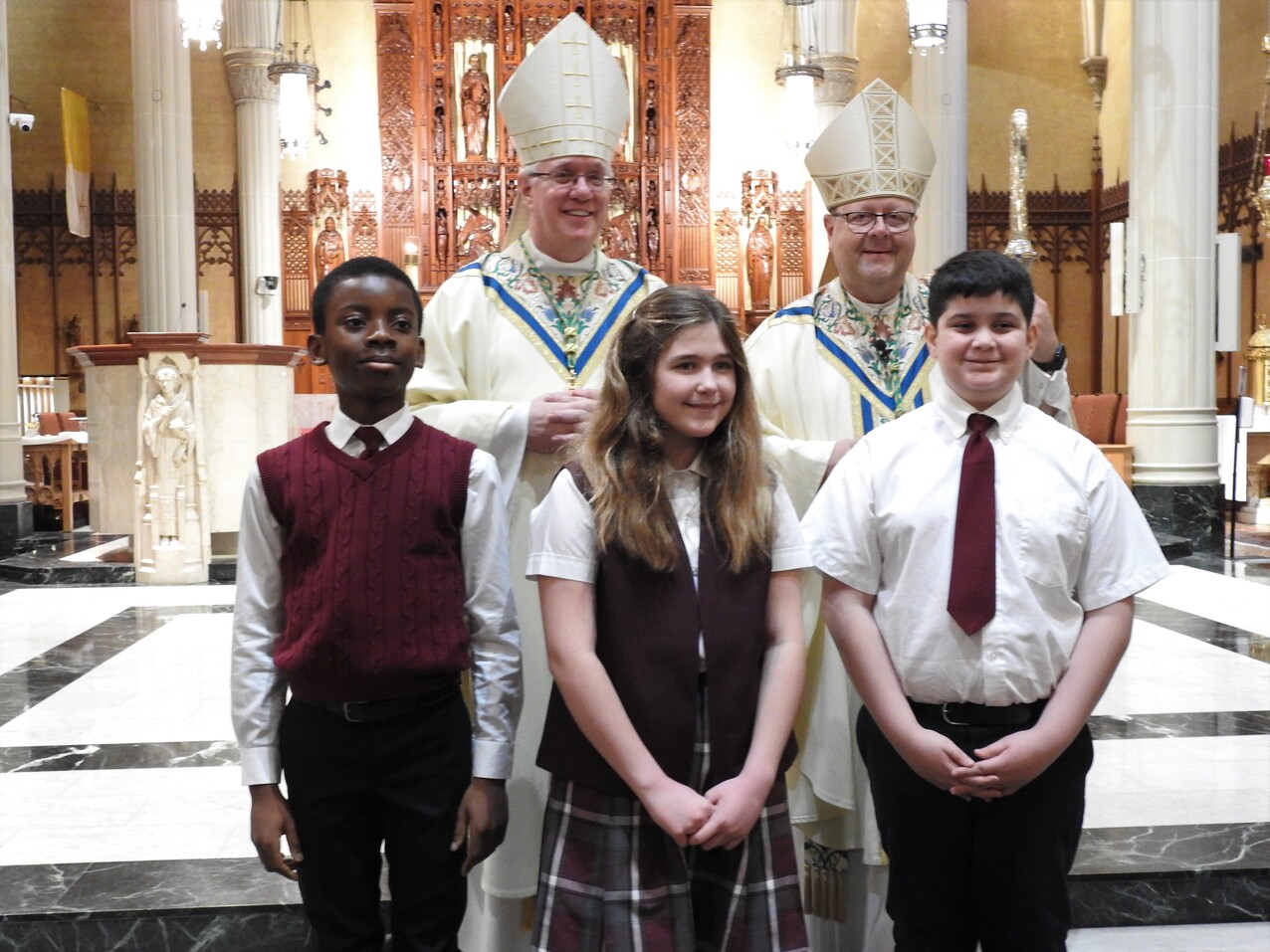 Elementary, high school students gather for annual Catholic Schools ...