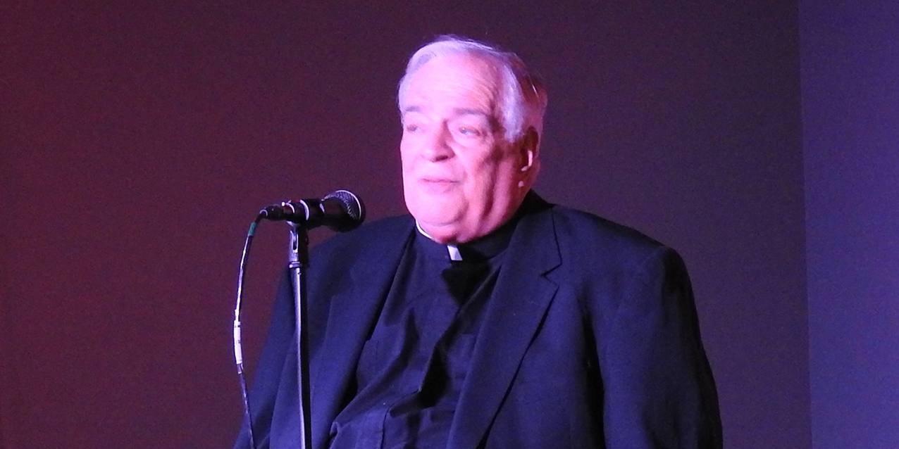 Father John Manning takes Theology on the Rocks group on a tour of ...