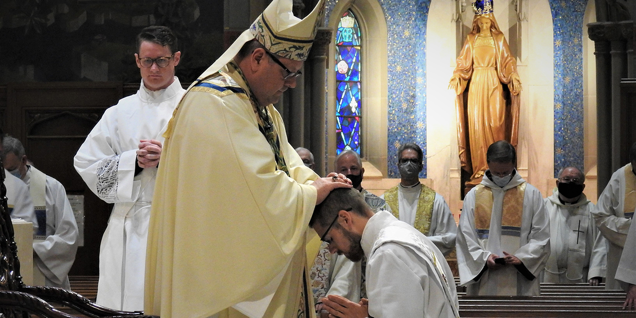 Catholic Priest In Church