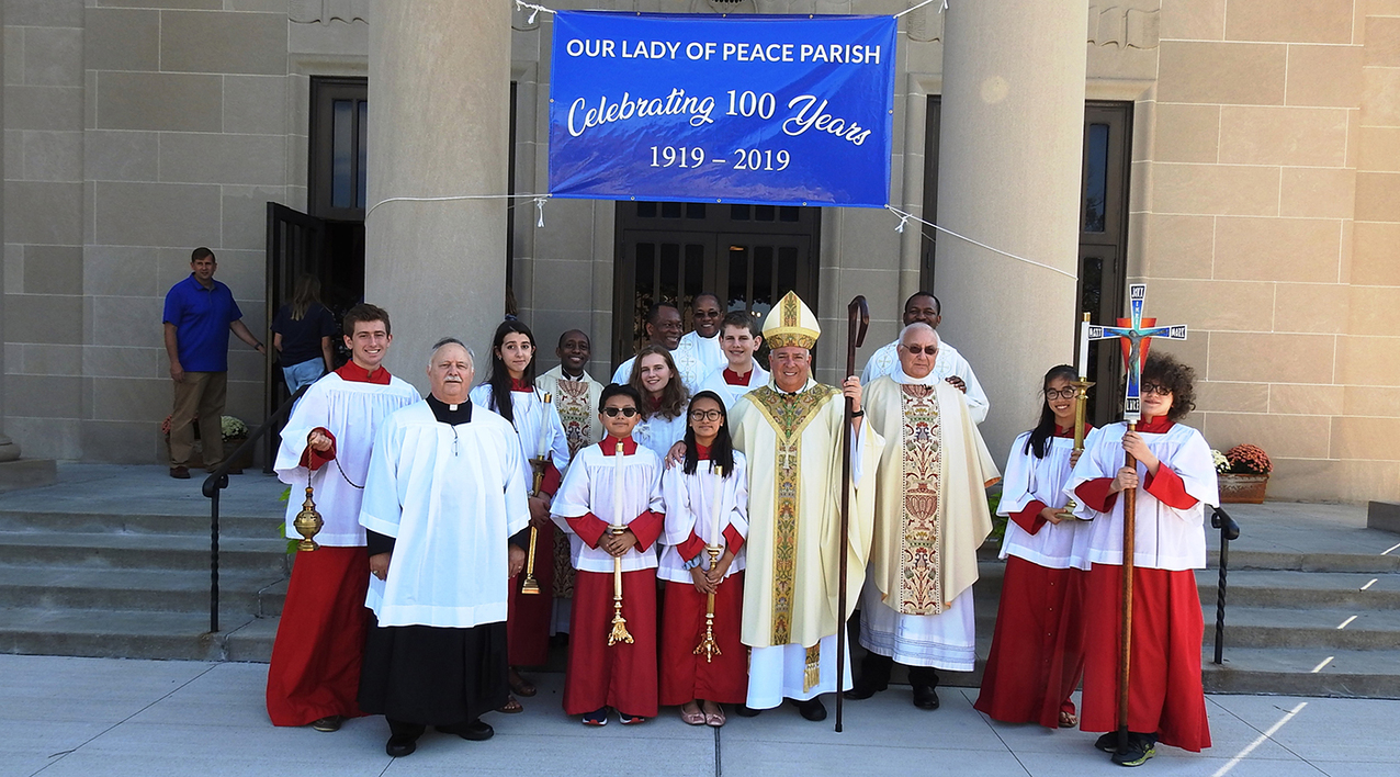 Our Lady of Peace Parish continues its centennial celebration with Mass ...