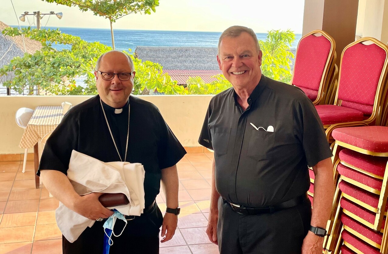 Bishop heads south for first trip to diocesan mission in El Salvador