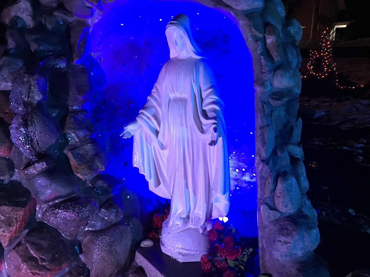 New Marian grotto dedicated at SS. Cosmas and Damian Parish