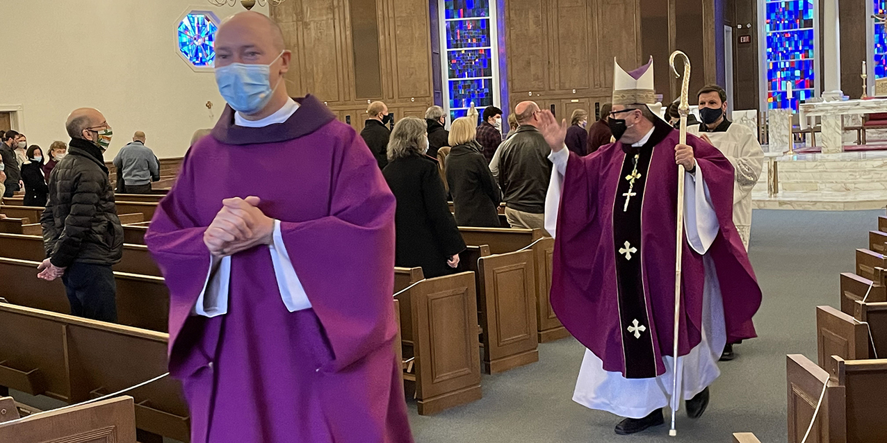 Bishop’s visit to St. Francis of Assisi Parish makes pastor’s birthday ...