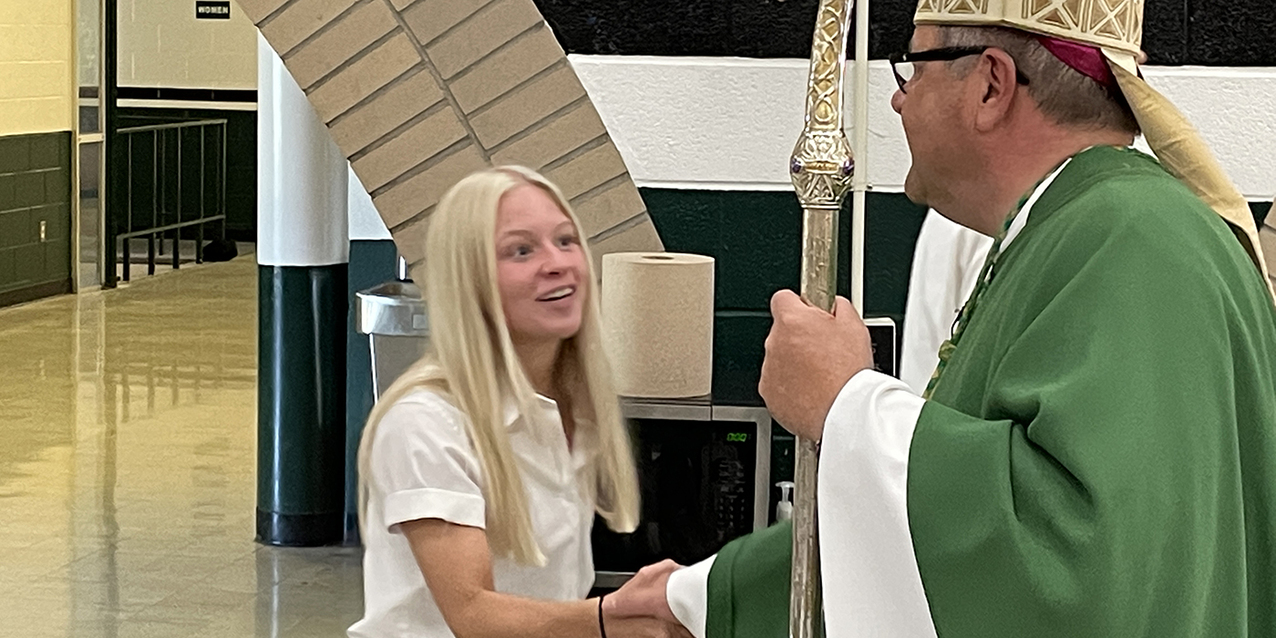 Elyria Catholic High School Founder’s Day celebration includes visit ...