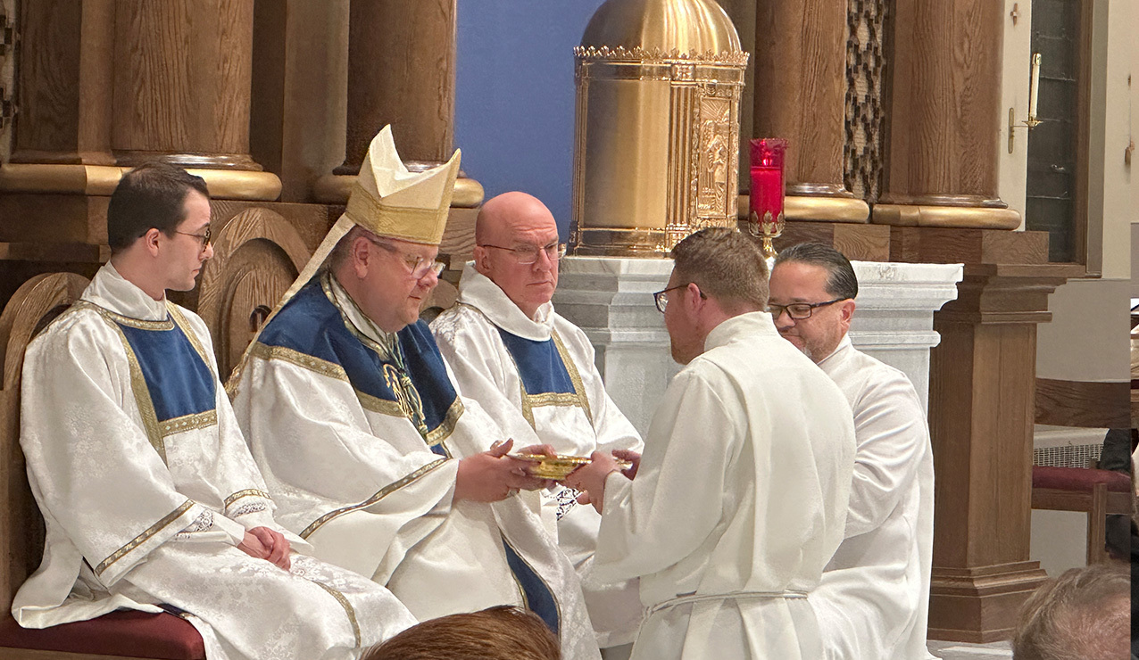 12 men in formation for diaconate, priesthood are instituted in ...