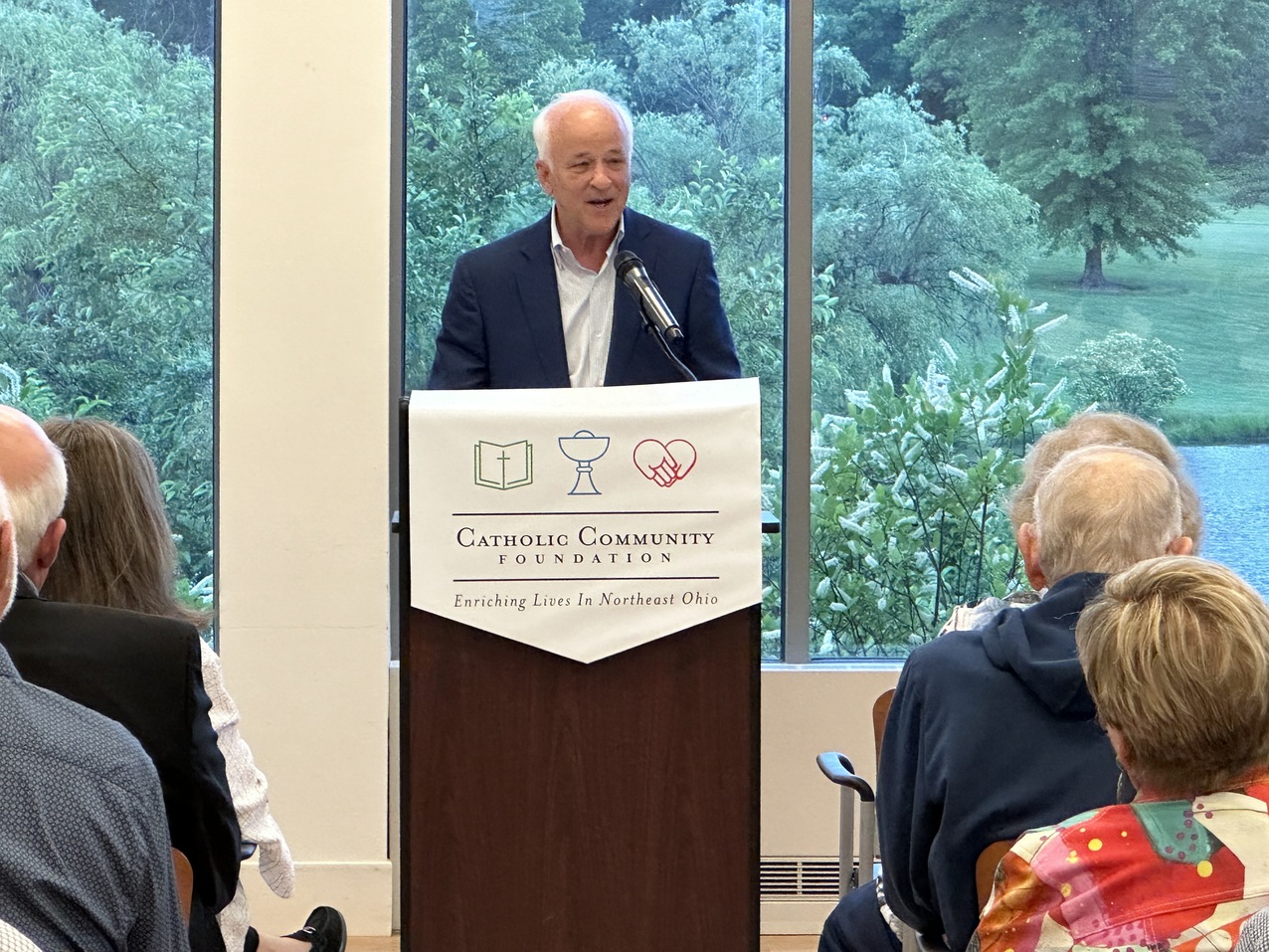 St. John the Evangelist Leadership Guild hears from Jim Towey, St ...