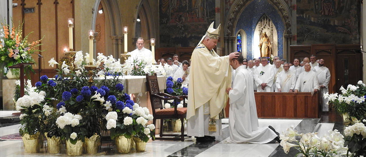 Four men begin service as permanent deacons in the Diocese of Cleveland