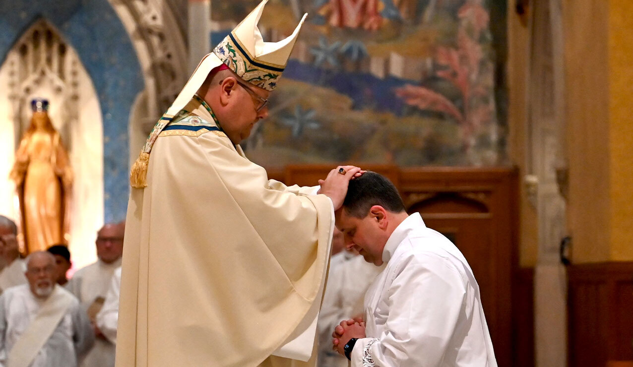 ‘You are a bridge from this altar to the streets,’ bishop tells new deacons
