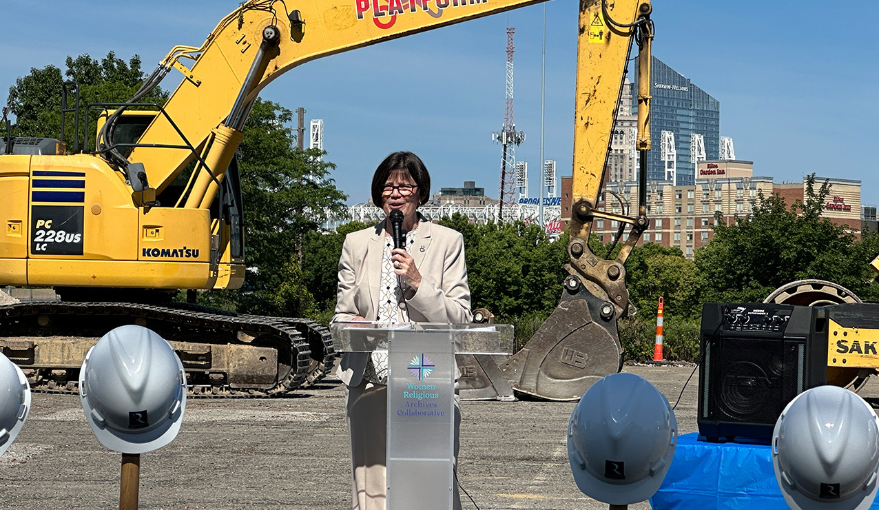 Ground is broken for Women Religious Archives Collaborative