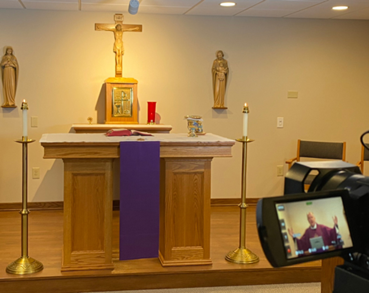 Participating in Mass from home during the coronavirus quarantine